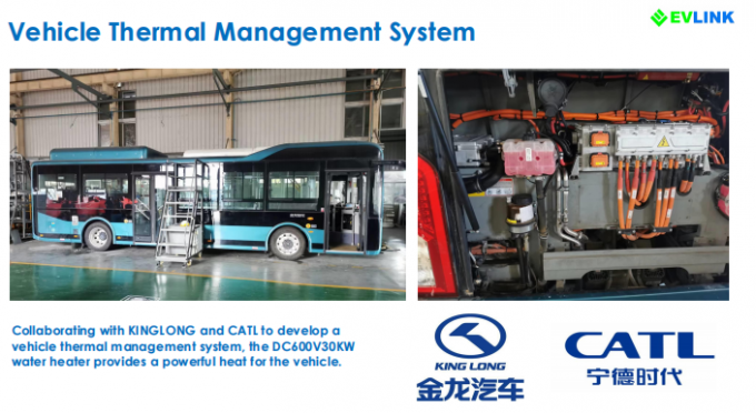High Voltage Water Heater For Electric Buses EVLINK PTC Cold Weather ...